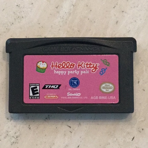 Hello Kitty | Other | Hello Kitty Happy Party Pals Nintendo Gameboy ...